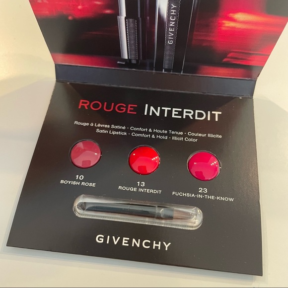 Givenchy | Makeup | Givenchy Lip Sample Set | Poshmark